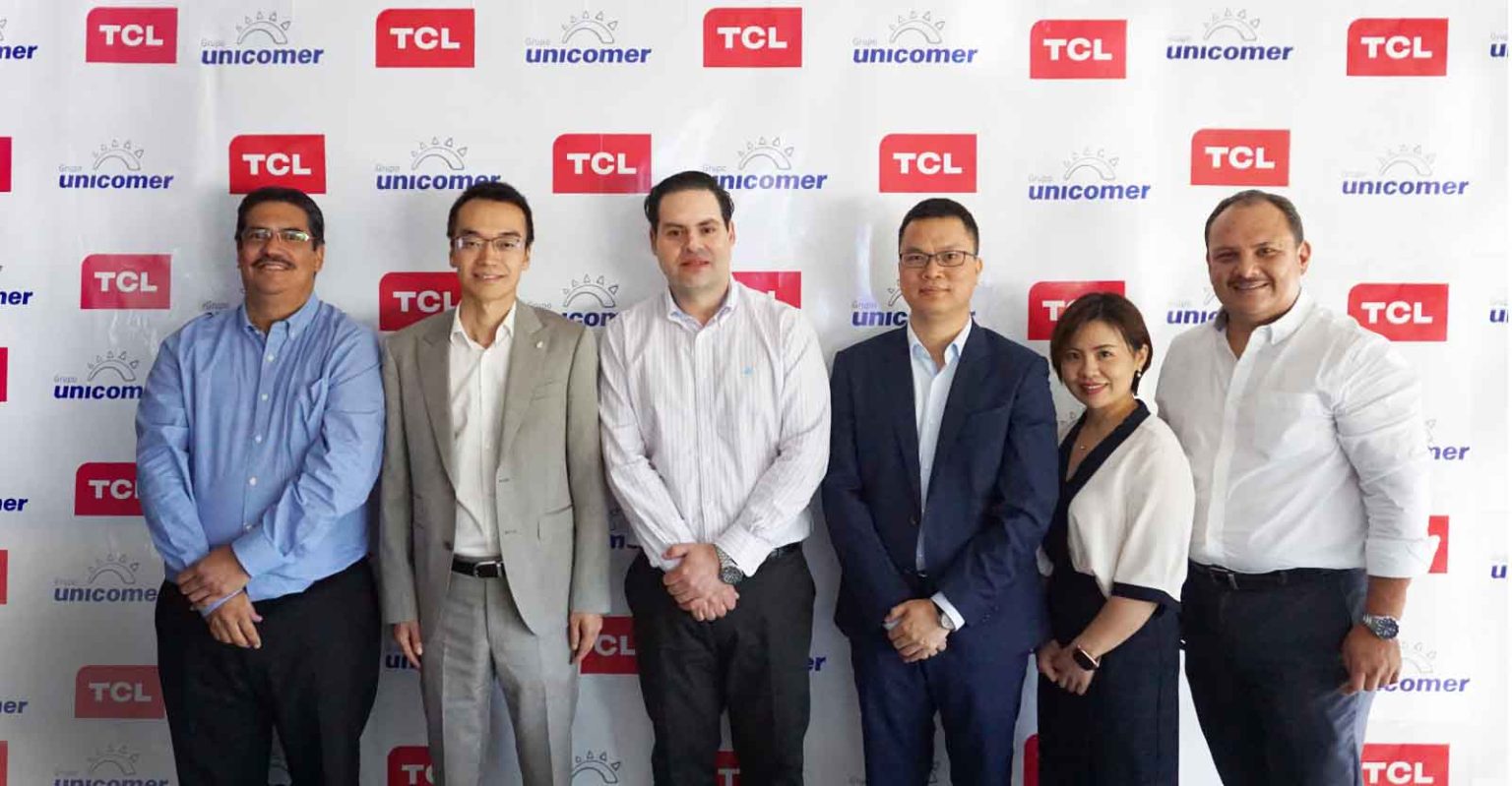 unicomer group welcomes managing directors of the technology brand TCL
