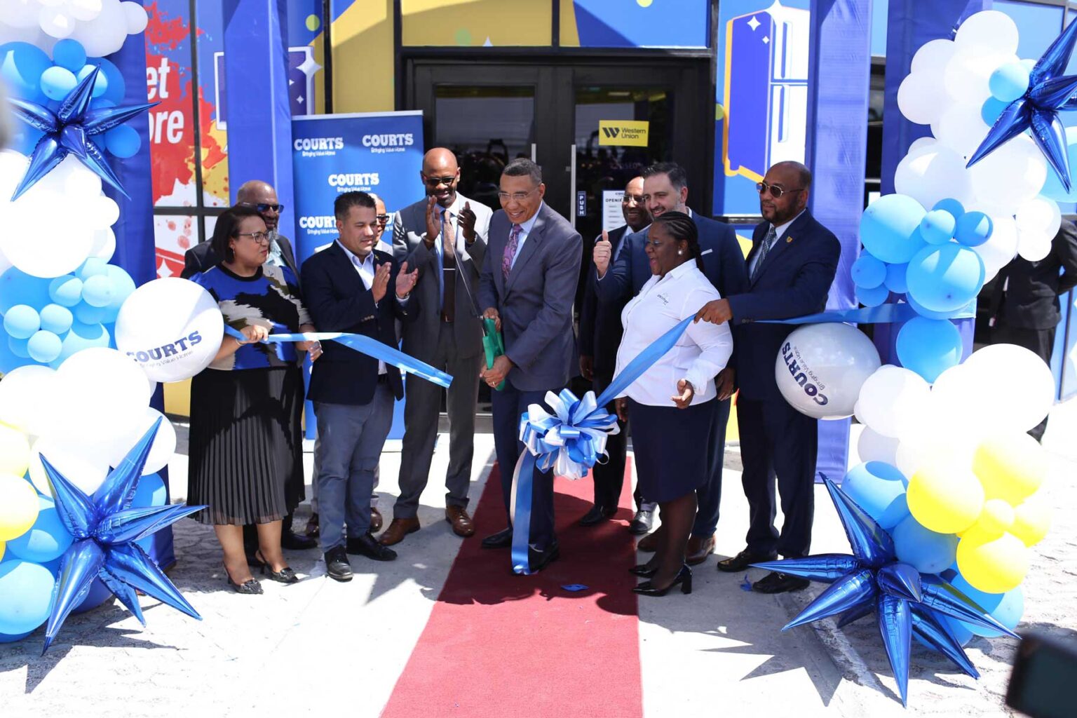 We opened our 30th Courts store in Drax Hall, Jamaica
